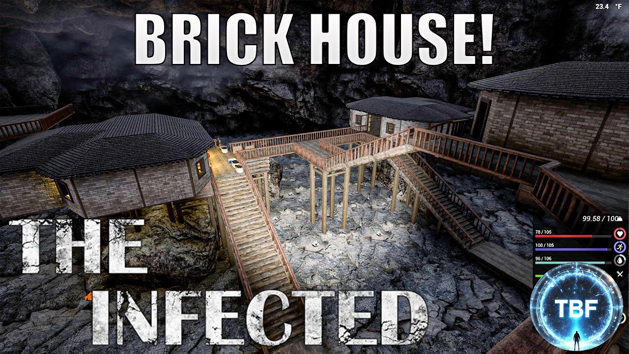 Walls come crumbling down! 72 | The Infected - S06E72 Cave Build season ...