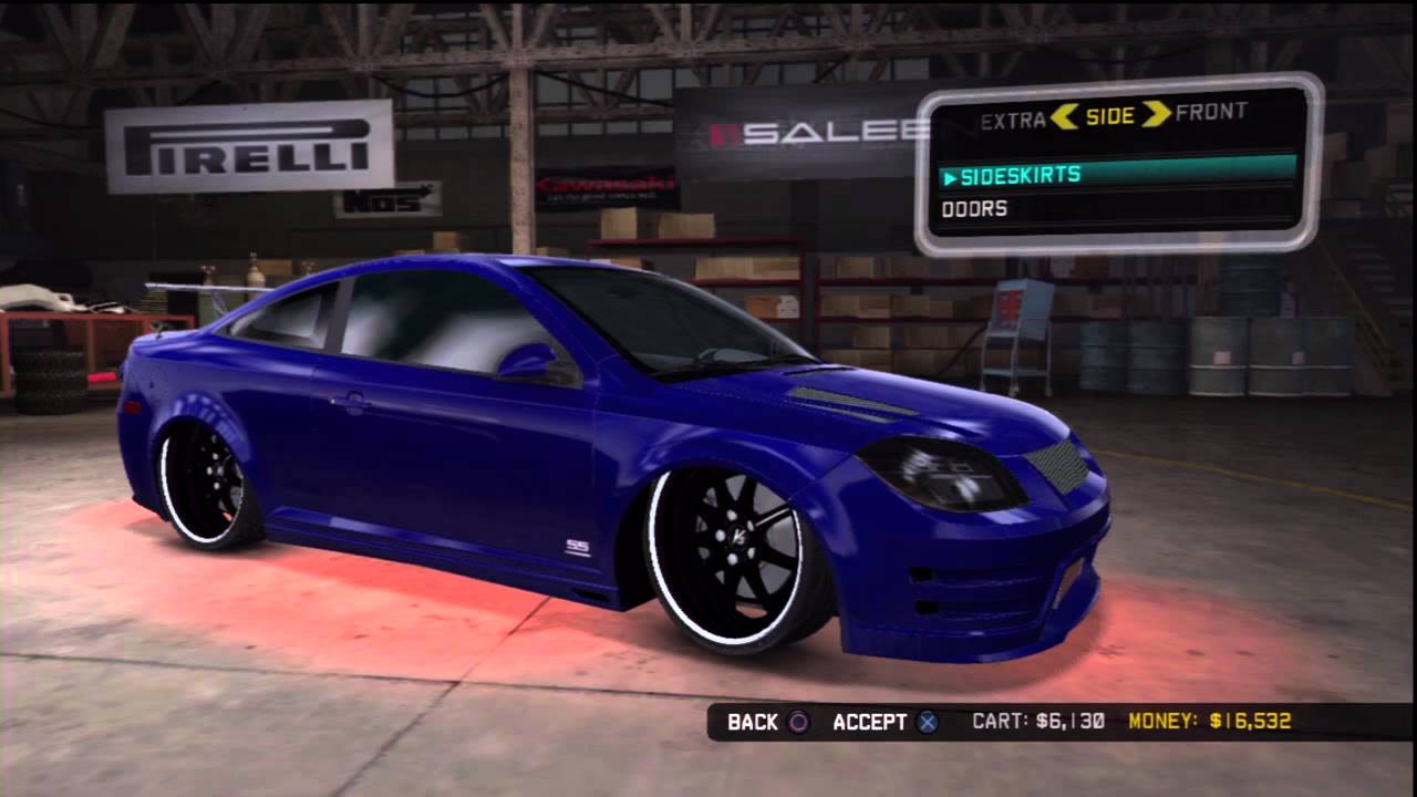 Midnight Club LA: Let's Tune ! - Chevrolet Cobalt SS - Tuning ! - YouTube