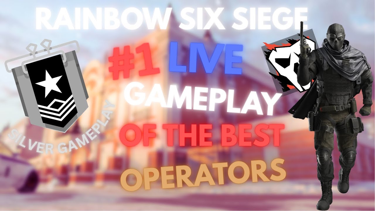 🔵R6X LIVE🔵Silver to PLAT???? (TOXIC ASIA SERVER) - YouTube