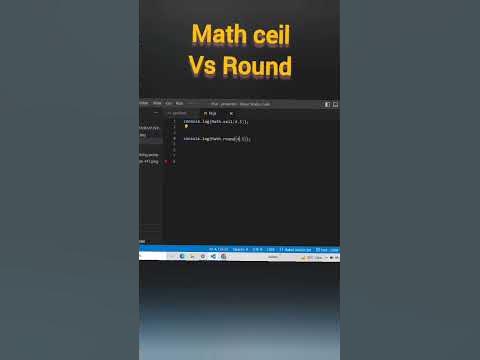 Math Ceil Value Vs Math Round Value#javascript #interview - YouTube