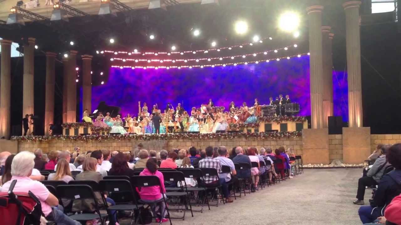 Andre Rieu in Maastricht - Dress Rehearsal July 2013 - YouTube