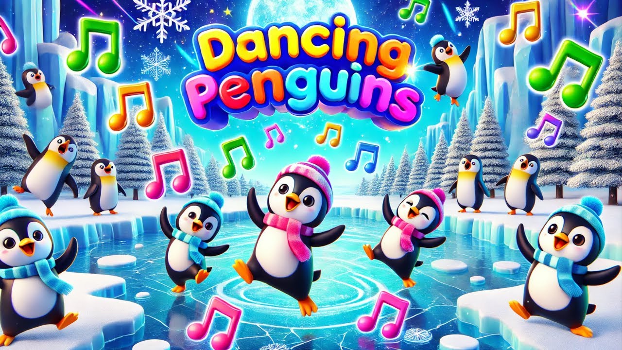 Dancing Penguins | Fun Winter Song for Kids | Sing & Dance Along! - YouTube