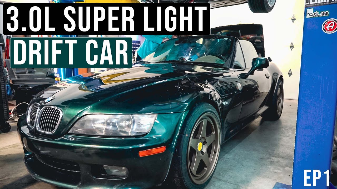 WEIGHT REDUCTION BMW Z3 3.0L NEW DRIFT CAR BUILD! Ep1 - YouTube