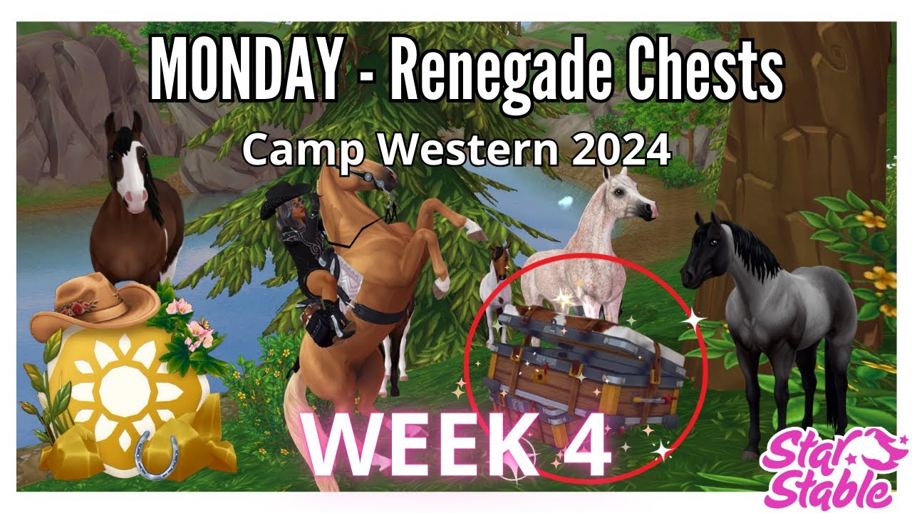 🤠SSO | Renegade Chest Locations🔸WEEK 4, MONDAY🔸Camp Western 2024 - YouTube