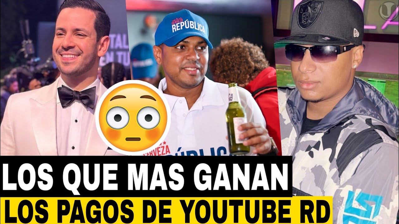 LOS YOUTUBERS DOMINICANOS QUE MAS GANAN DINERO LOS MEJORES CANALES DE ...