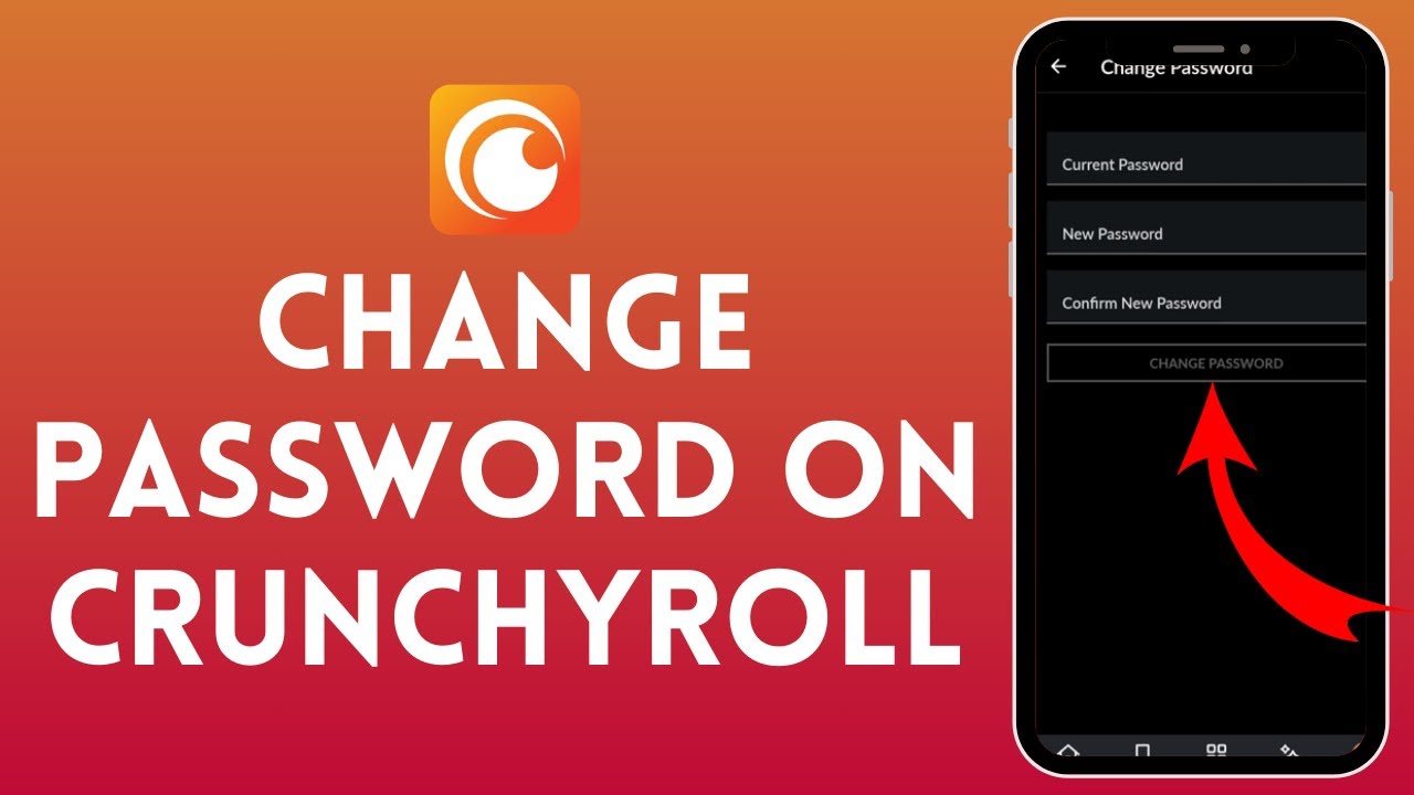 How to Change Password on Crunchyroll (2024) | Edit Password on ...