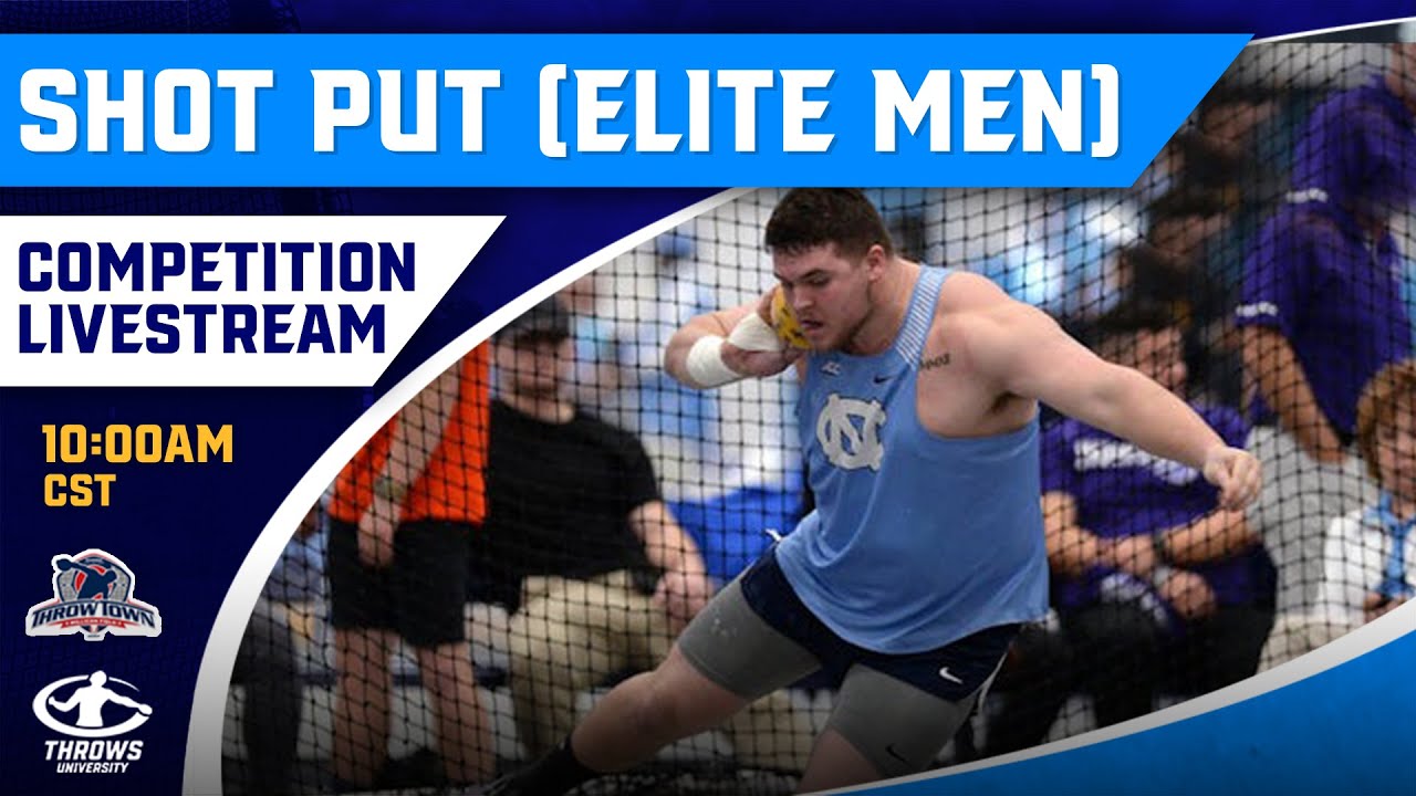 Elite Shot Put (Men) | Throw Town World Invitational 2025 - YouTube