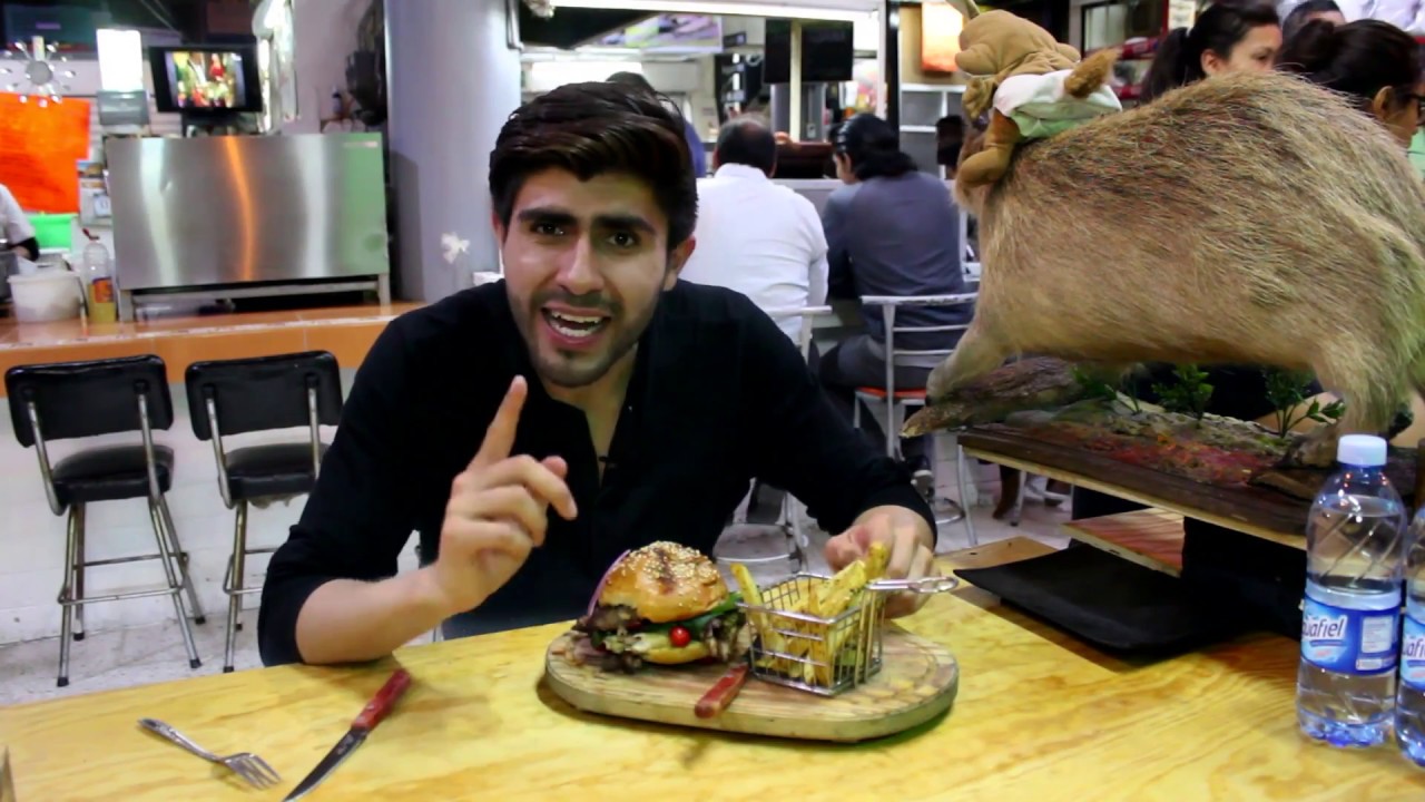 Comi CARNE de LEÓN Y AVESTRUZ !! A qué sabe ? - YouTube
