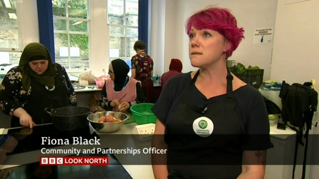 2022-07-21 Fiona Black: Community Kitchen - BBC Look North - YouTube