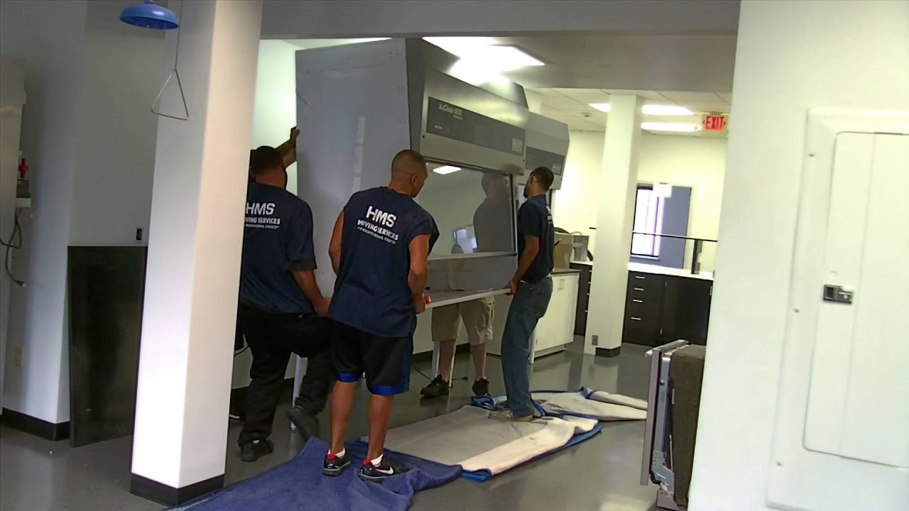 HMS Van Lines LAB MOVE - YouTube