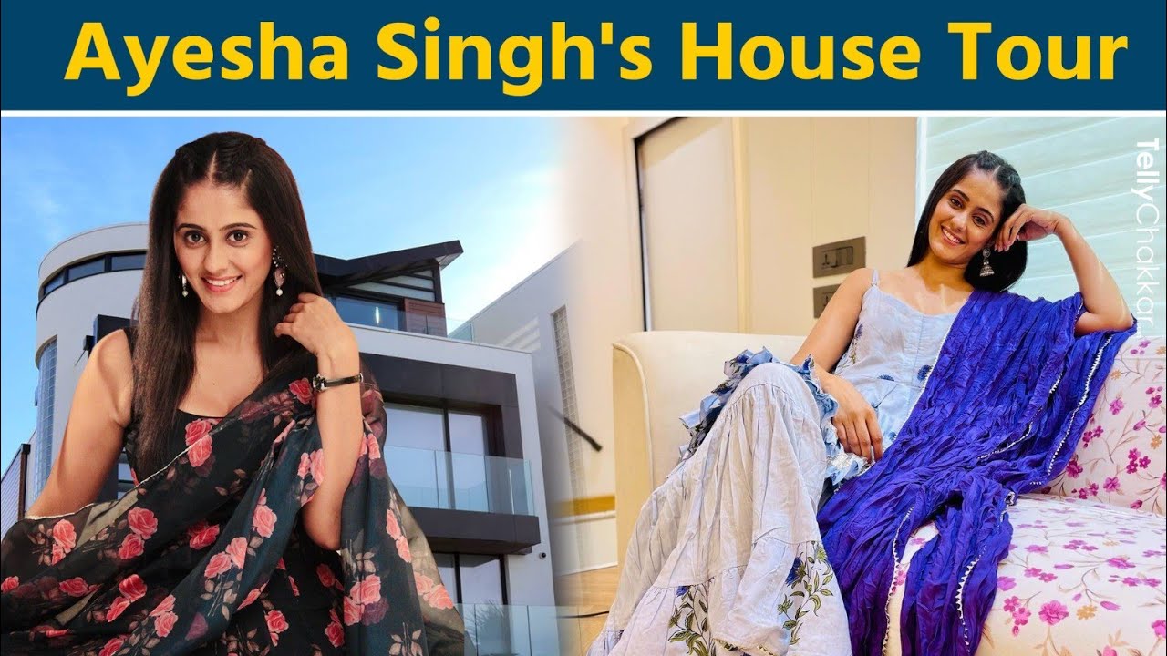 बेहद ही आलीशान है Ayesha Singh का घर। Ayesha Singh Home Tour । GHKKPM ...
