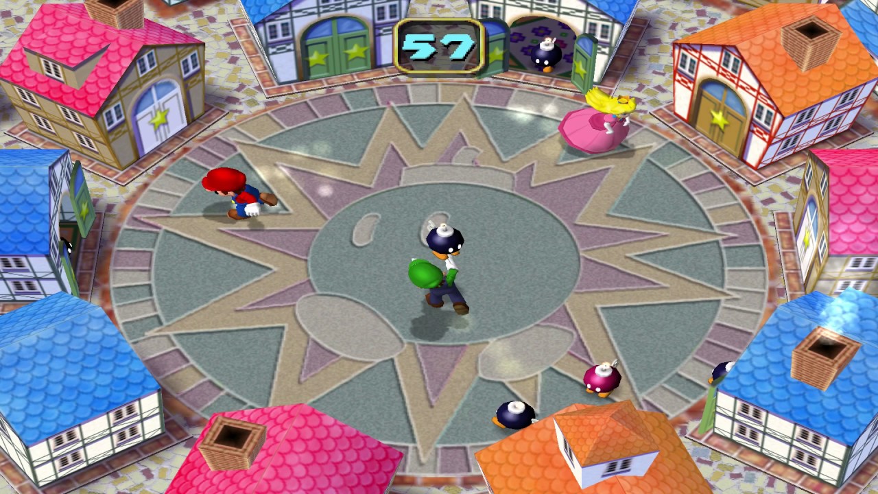 Mario Party 5 - Dodge Bomb - YouTube