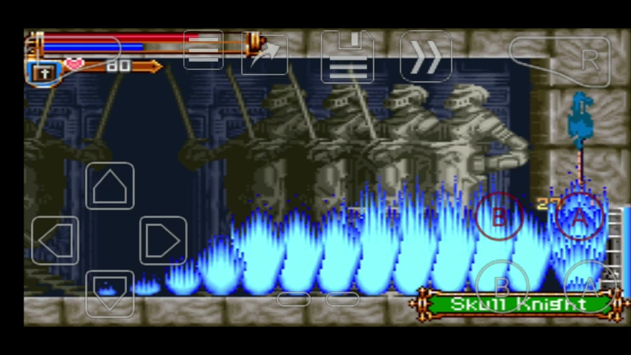 Castlevania: Harmony of Dissonance Eric Lecarde vs Skull Knight - YouTube