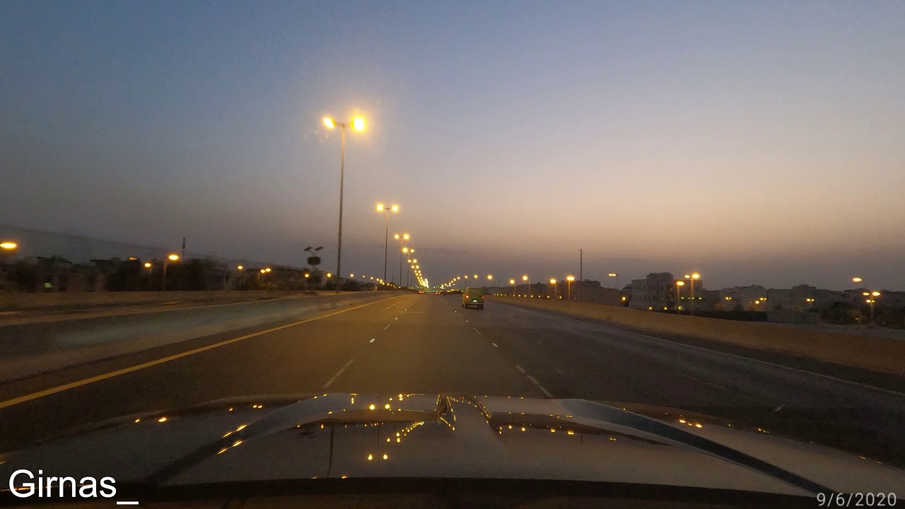 Kuwait 6th Ring Road TimeWrap - YouTube