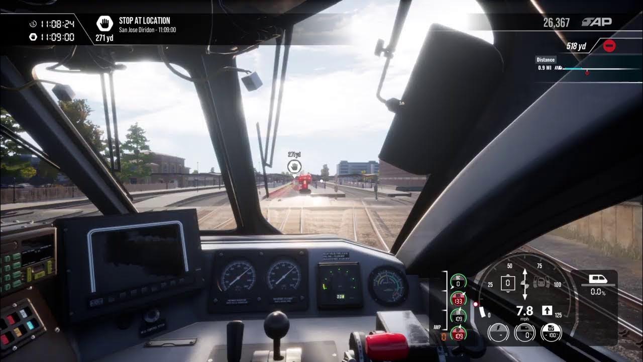 TSW 4 Live: CalTrain #236 - San Fran to San Jose via limited stops (9:42am) - YouTube