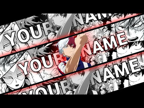 ANIME BANNER TUTORIAL | ANIME SPEED ART BANNER | PS TOUCH TUTORIAL ...