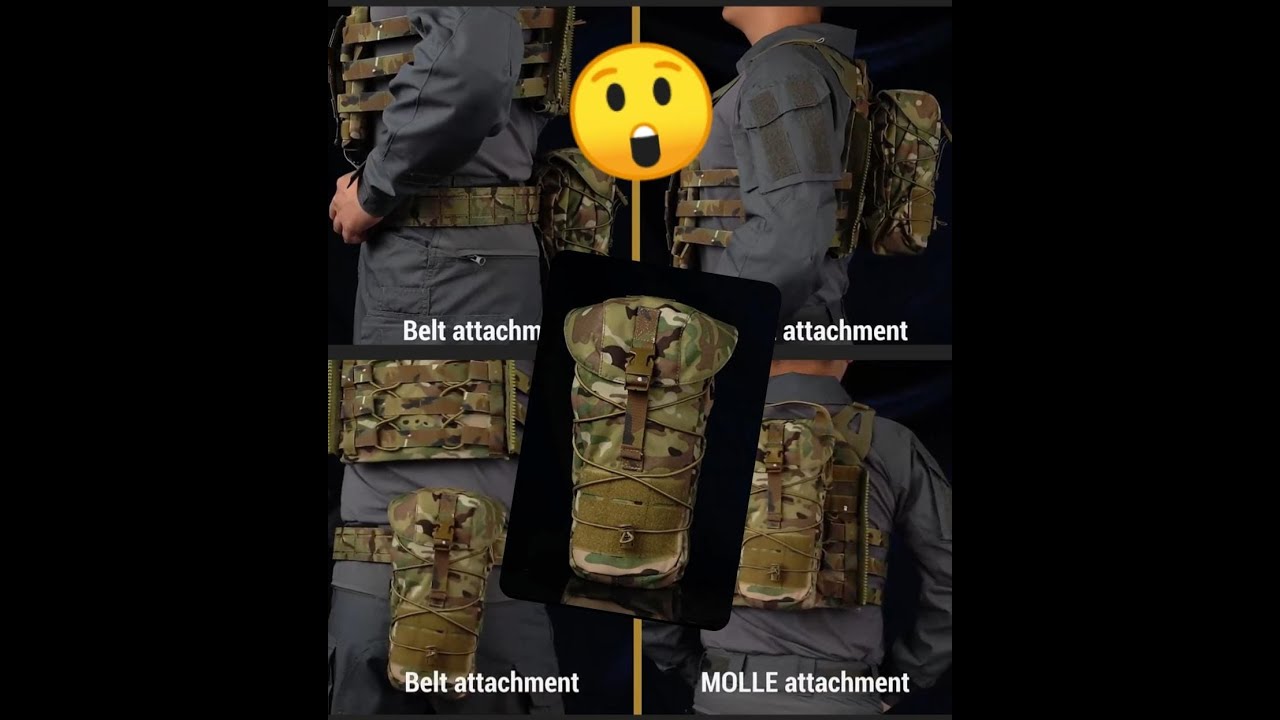 Mochila para botija HPA / HPA Tank Bag - YouTube