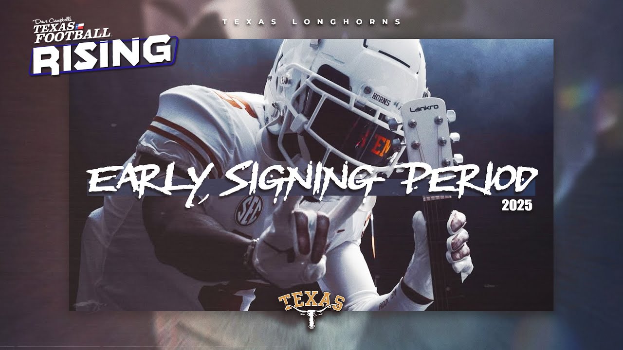 UT's Signing Day Class of 2025 | Early National Signing Day Special ...