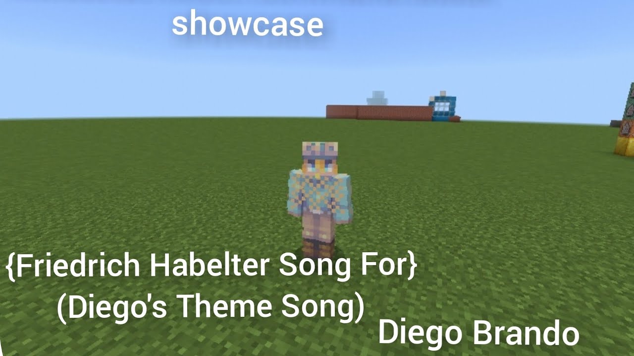 Minecraft JoJo command block showcase {Diego Brando's Scary Monsters stand} Dino Boi - YouTube