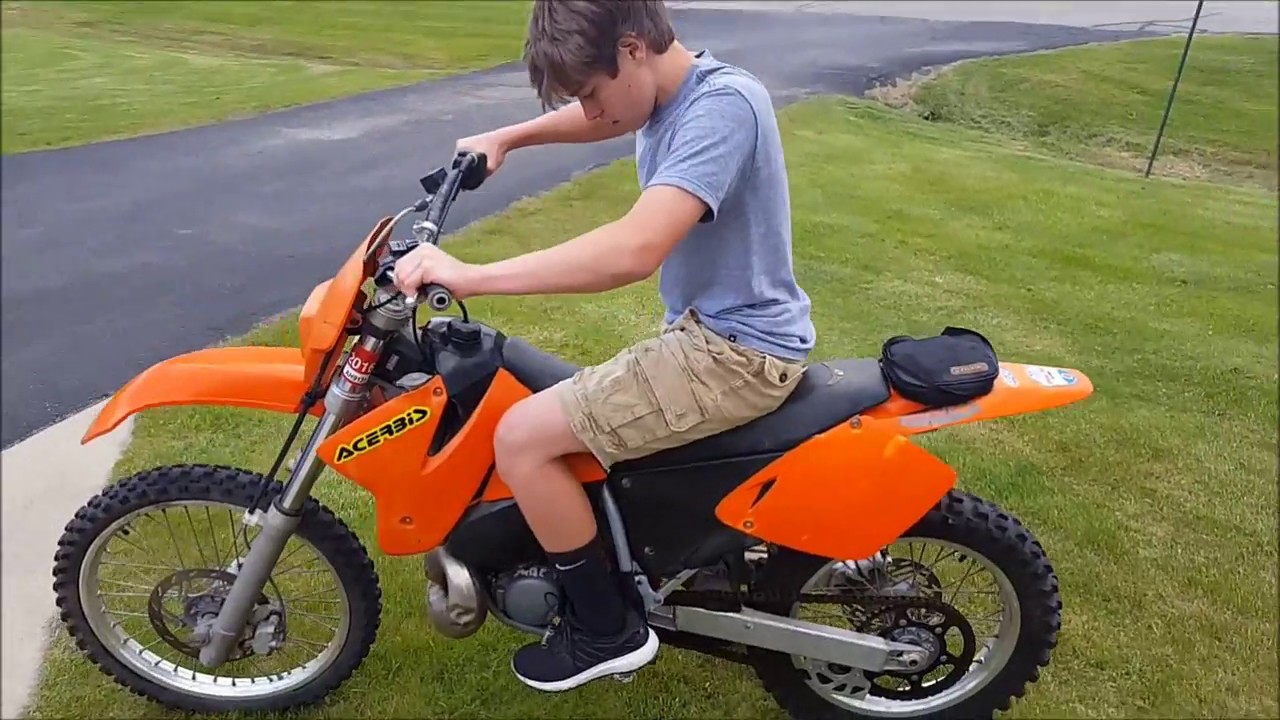 I Crashed the New Ktm. - YouTube