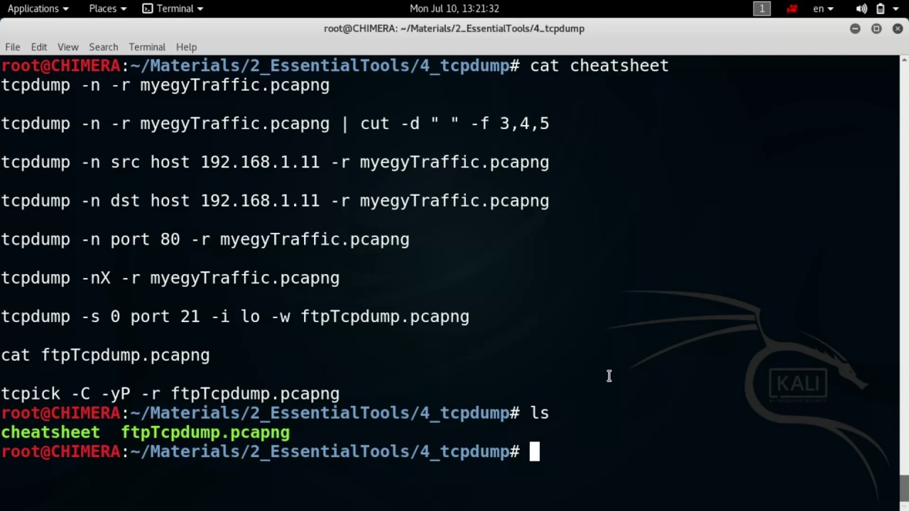 8 Essential Tools Tcpdump Youtube