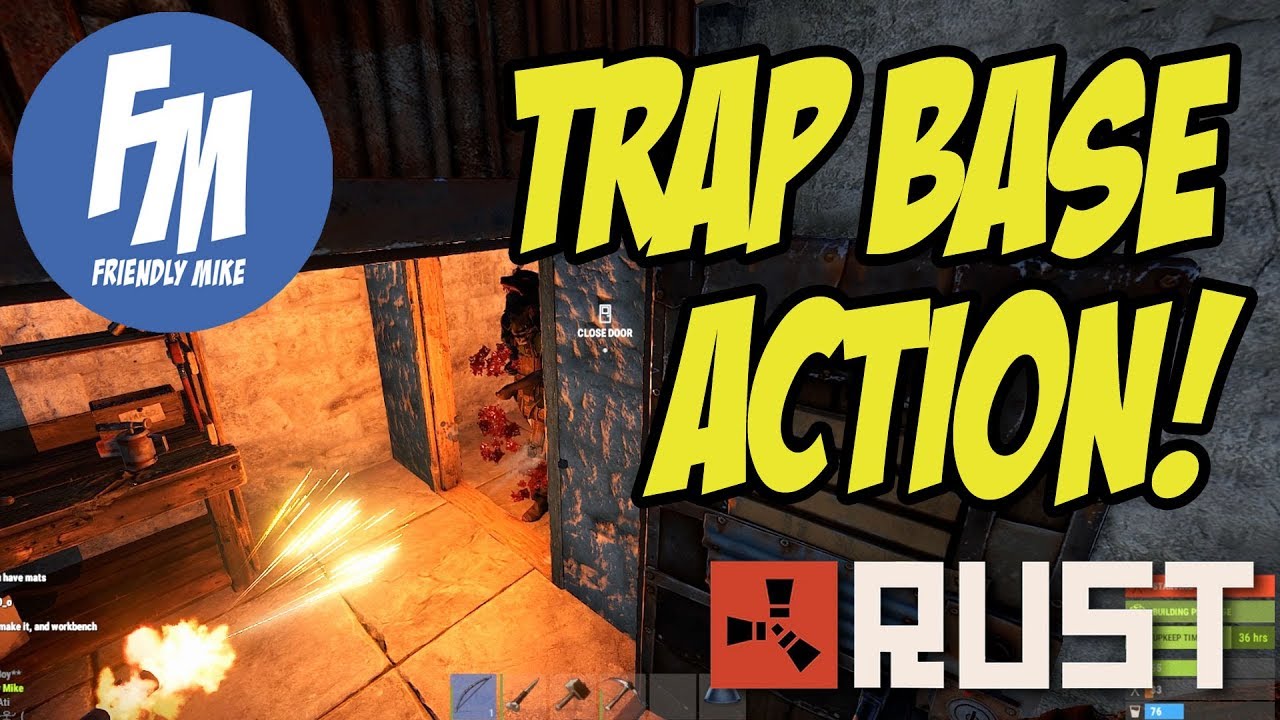 TRAP BASE ACTION! | Rust Solo Survival S17E02 - YouTube
