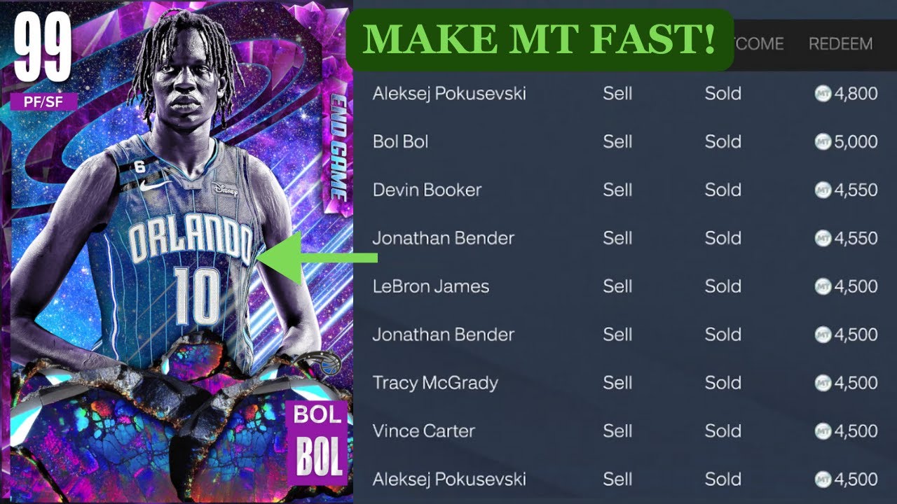 How To Make MT Fast & Easy In NBA 2K23 MYTEAM SEASON 9! *BEST METHOD ...