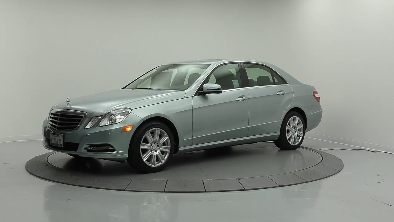 Pre-Owned 2013 Mercedes-Benz E 350 Luxury Rear Wheel Drive Sedan ...