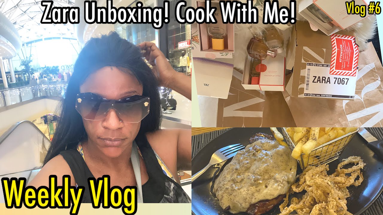 Weekly Vlog | My Skincare Routine | Cook With Me | Zara Unboxing #vlog5 ...