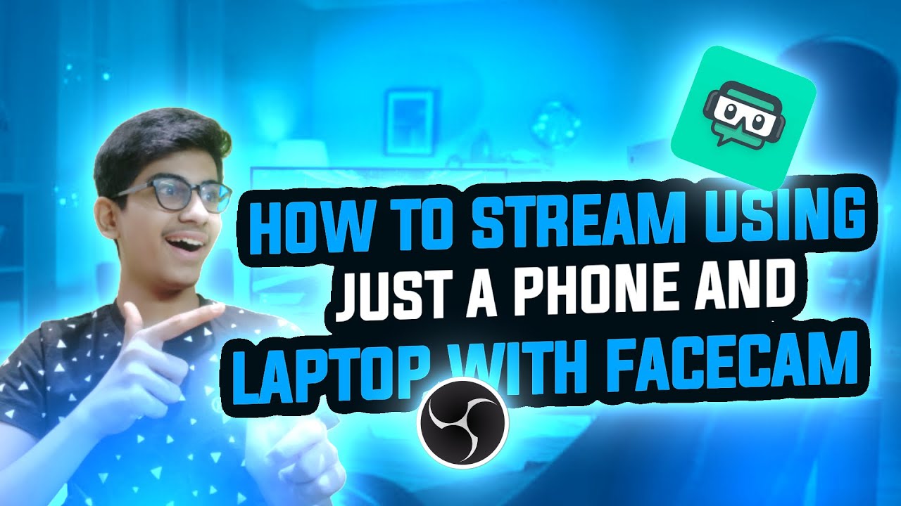 How to stream with just a Phone and Laptop | BoomBuddy - YouTube