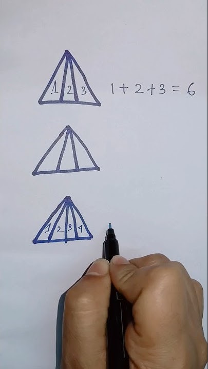 How many triangle? Counting || Counting Of figure || Traingle - YouTube
