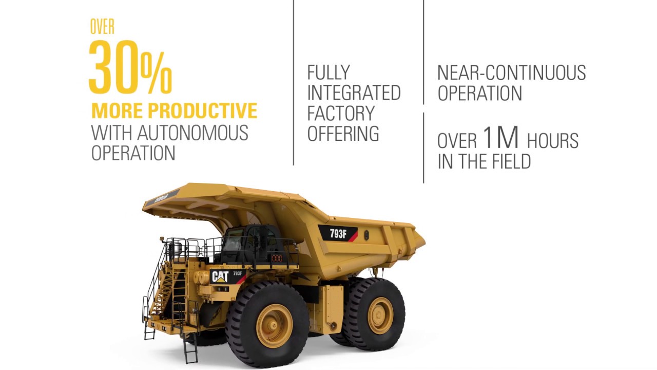 Experience the cat® 793F - YouTube