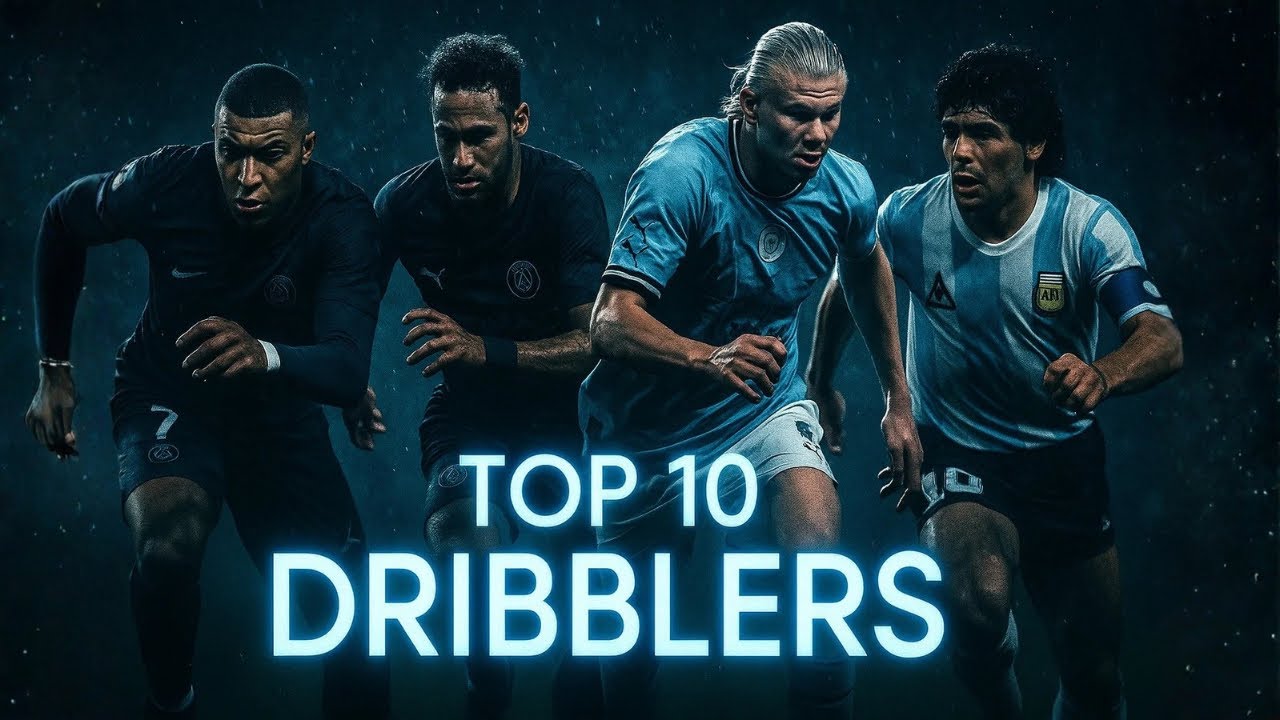 Top 10 football dribblers of all time #football #championsleague - YouTube