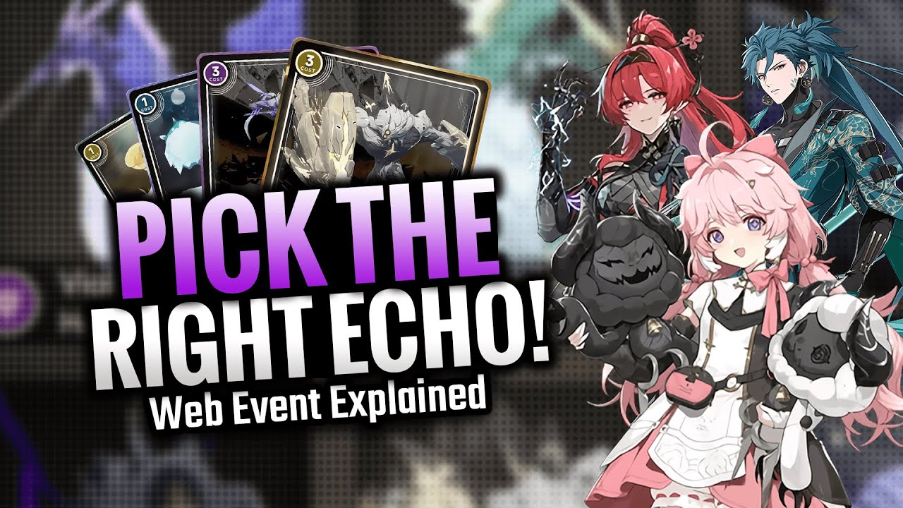 Complete Echo Selector Event Guide | Wuthering Waves Web Event - YouTube