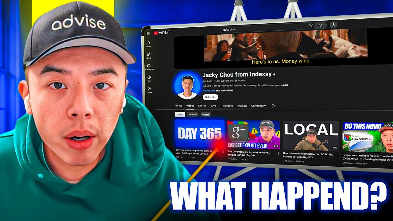 pov: you posted on youtube every day for a year - Building in Public ...