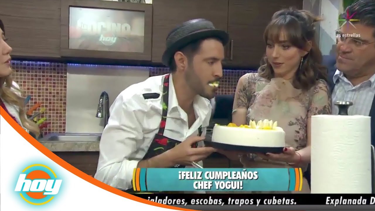 Pastel de flor de calabaza y chía | Chef Yogui | Hoy - YouTube