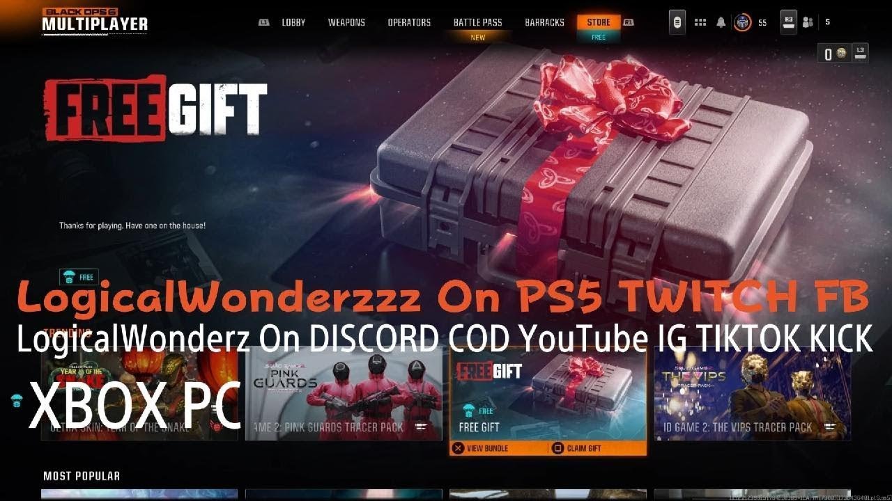 Free GIFT #CallOfDuty #COD #BO6 #WARZONE #Zombies Call of Duty ...