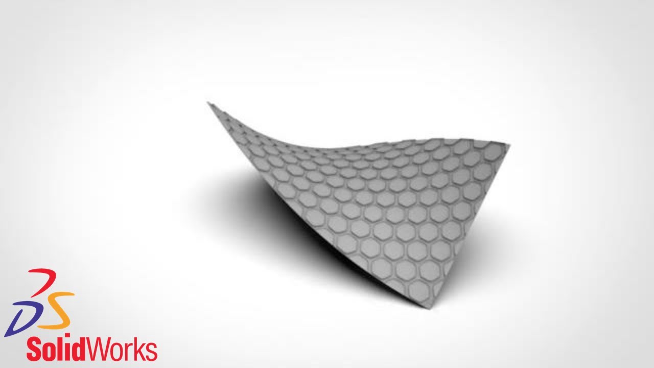 Solidworks Tutorials # 32 How to Make a Surface Design in Solidworks BY ...