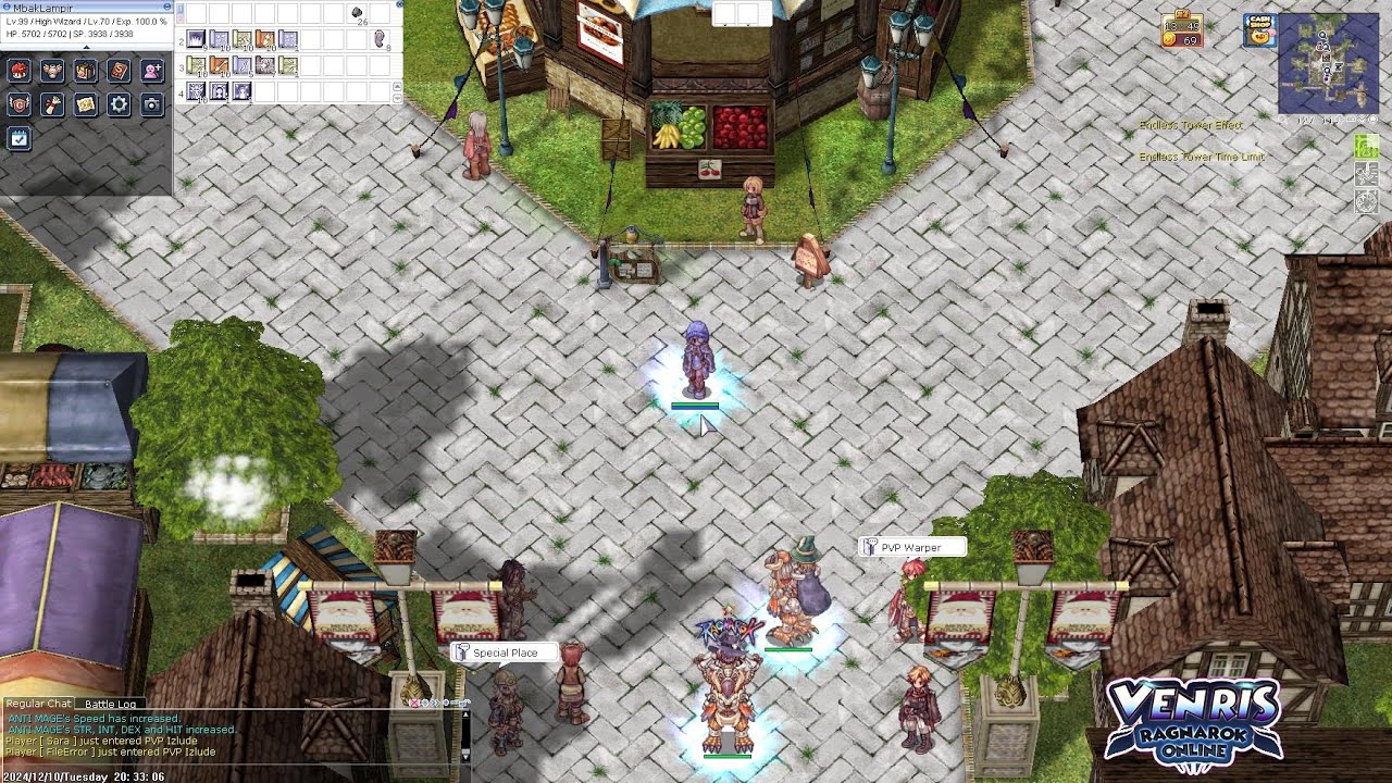 LIVE Perdana! Ragnarok Venris Persiapan WOE. - YouTube