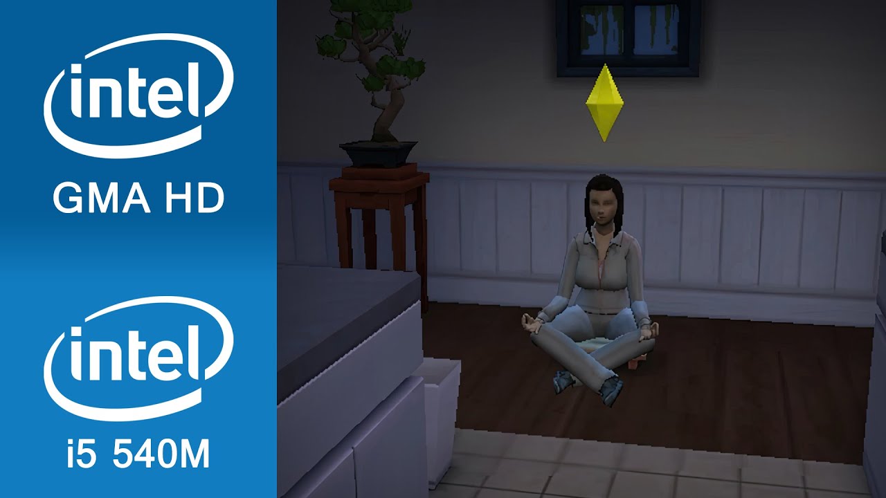 The Sims 4 Gameplay Intel GMA HD + Intel i5 540M (Notebook / Laptop ...