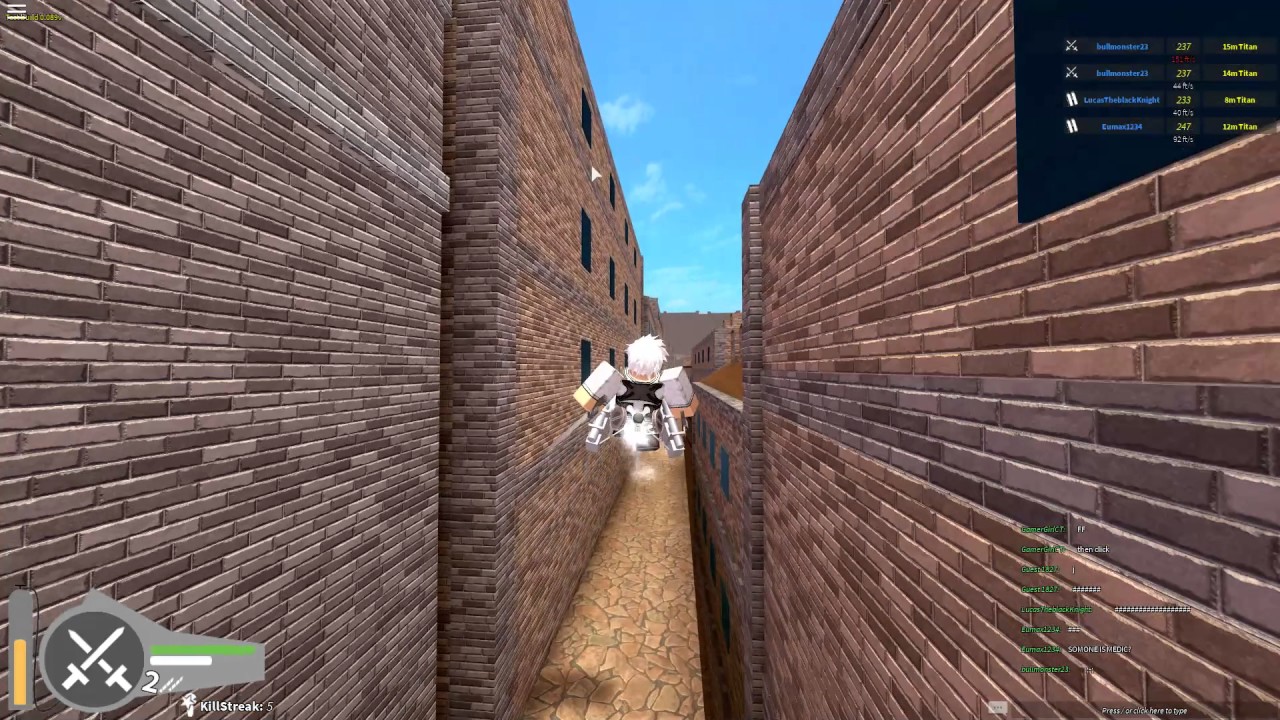 Attack on Titan:Downfall| Music and RKO!|ROBLOX - YouTube