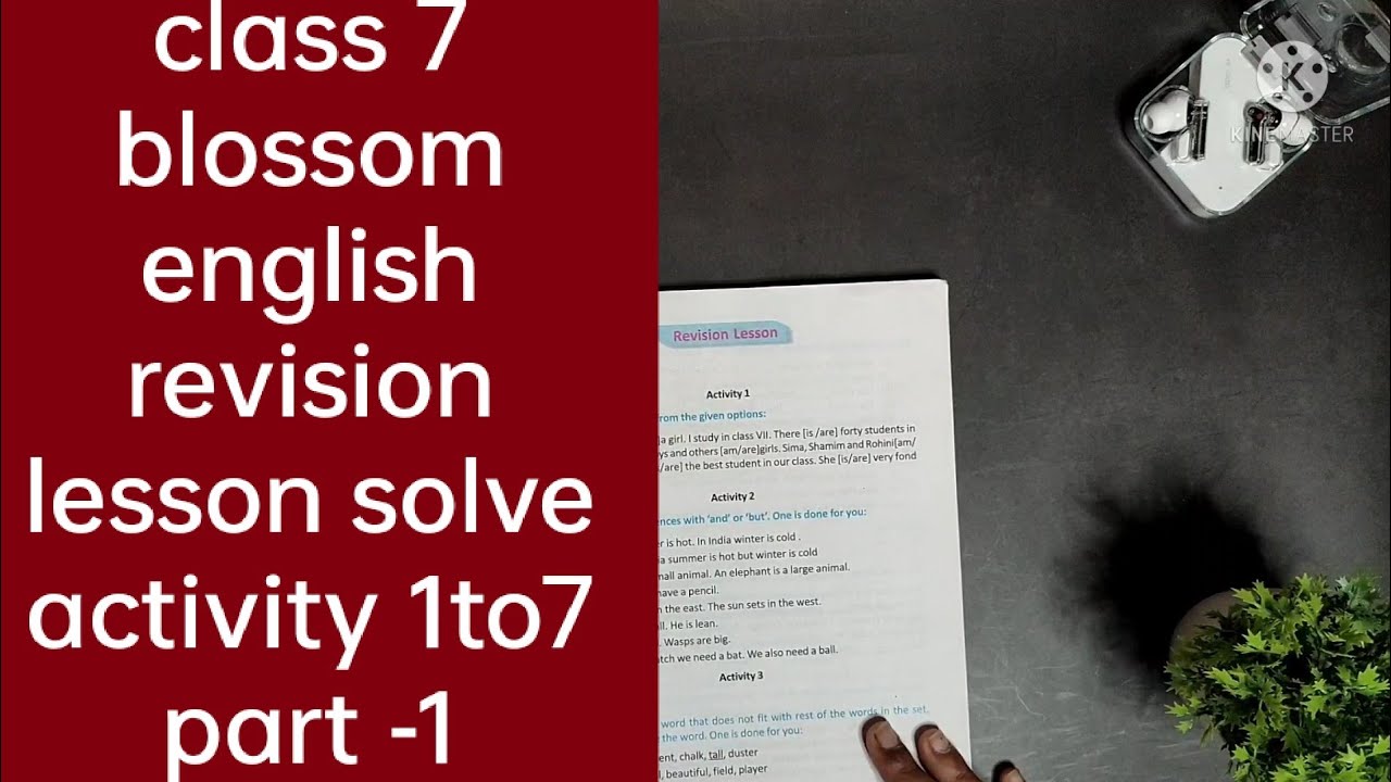 class 7 english || class 7 blossom english revision lesson || class 7 ...