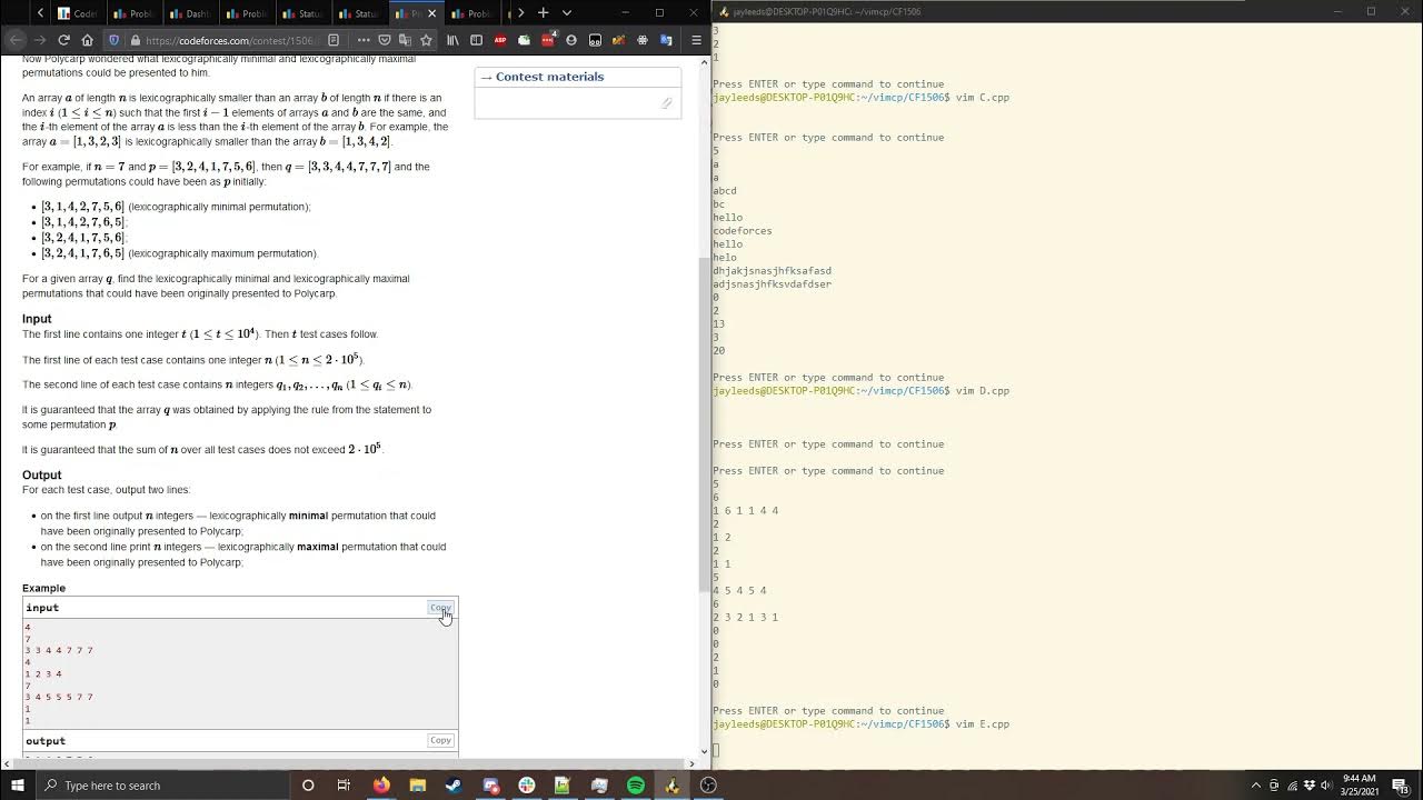 Winning Codeforces Round 710 (Div. 3) - YouTube