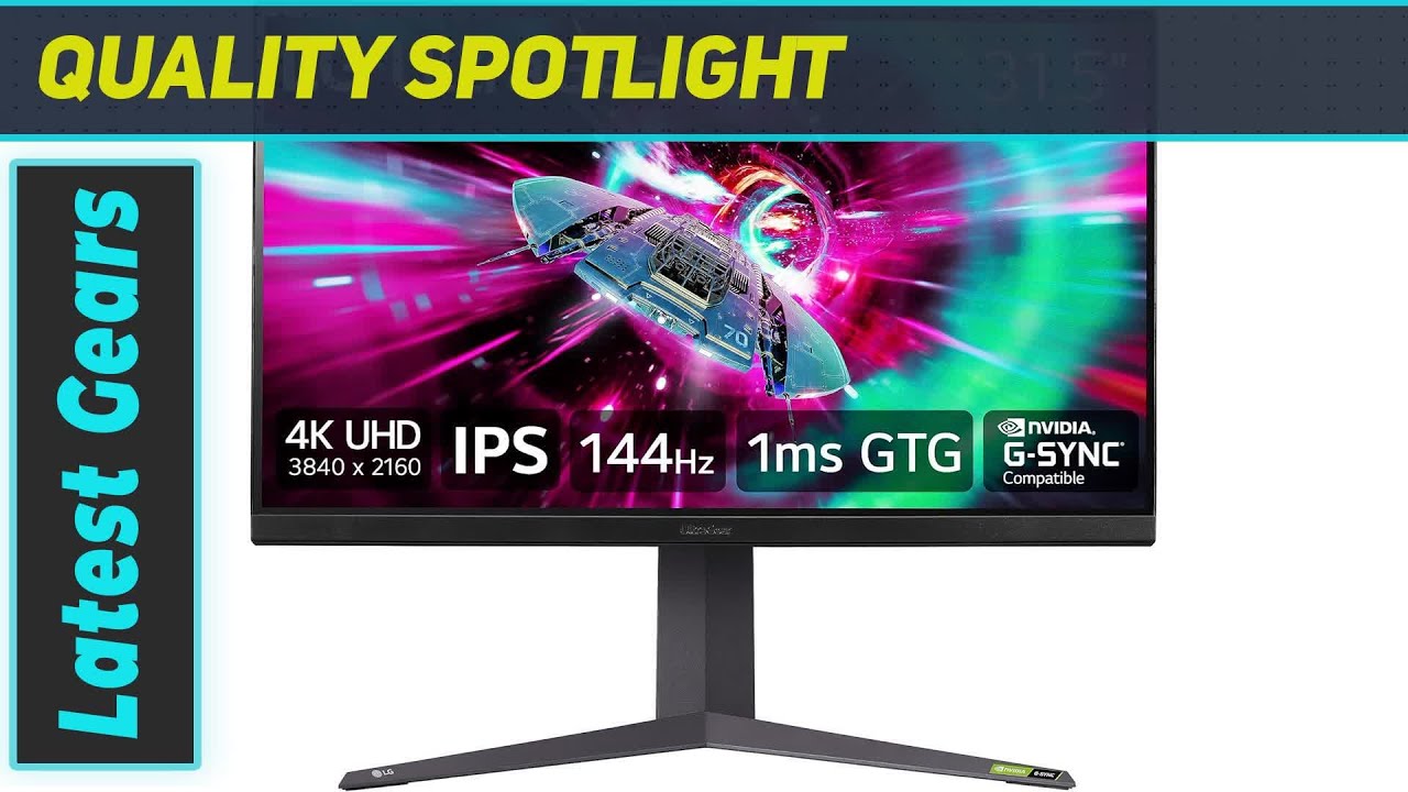 LG 32GR93U UltraGear 4K Gaming Monitor Review - YouTube