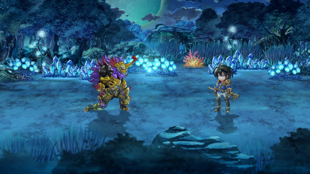 Another Eden - Boss Fight #1: Beast Vares - YouTube