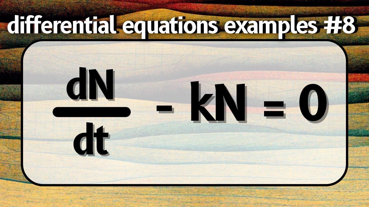 Applications of First-Order Equations -- Differential Equations ...