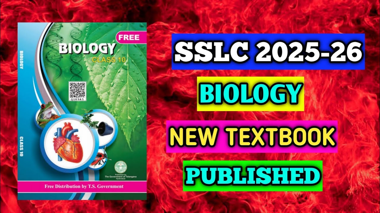 SSLC 2025-26 BIOLOGY NEW TEXTBOOK PUBLISHED - YouTube