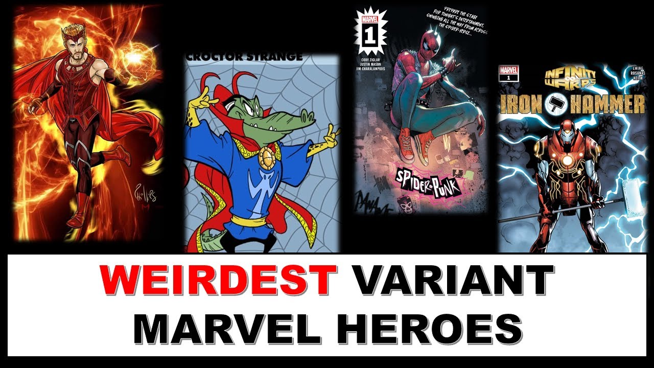 THE MOST WEIRD MARVEL SUPERHERO VARIANT - MARVEL COMICS - YouTube