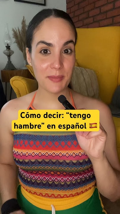 ‼️Cómo decir: “tengo hambre” en español🇪🇸 #español #spanish #cuba # ...