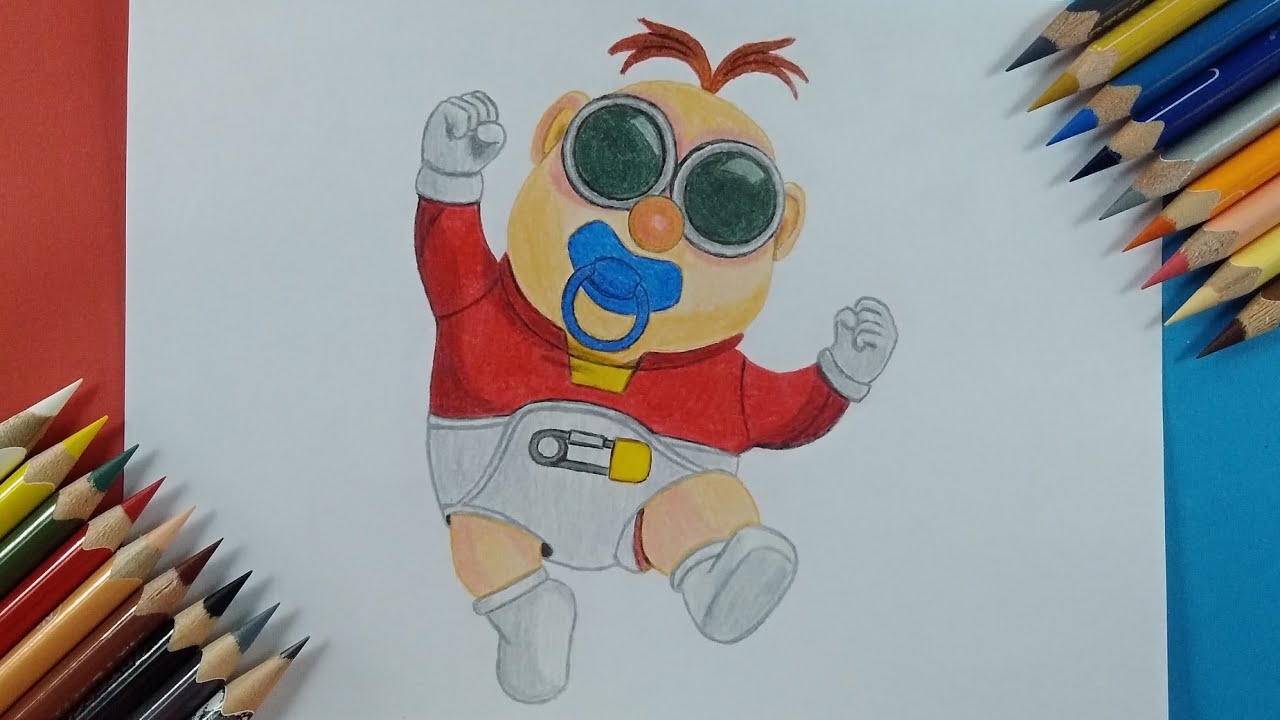 Dibujando a Doctor Babble | Sonic Prime - Nueva Yugork | Drawing Doctor ...